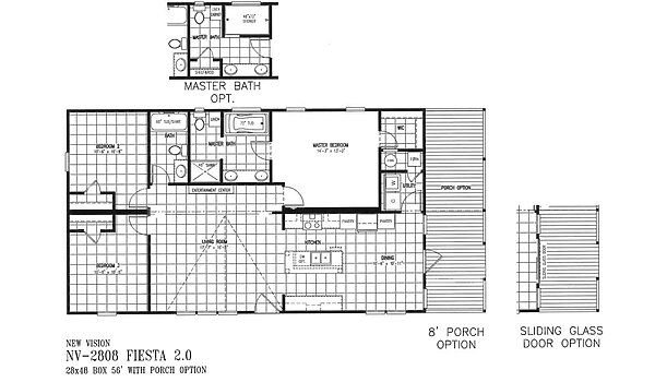 New Vision The Fiesta | Mobile Homes For Sale - Thomas Outlet Homes