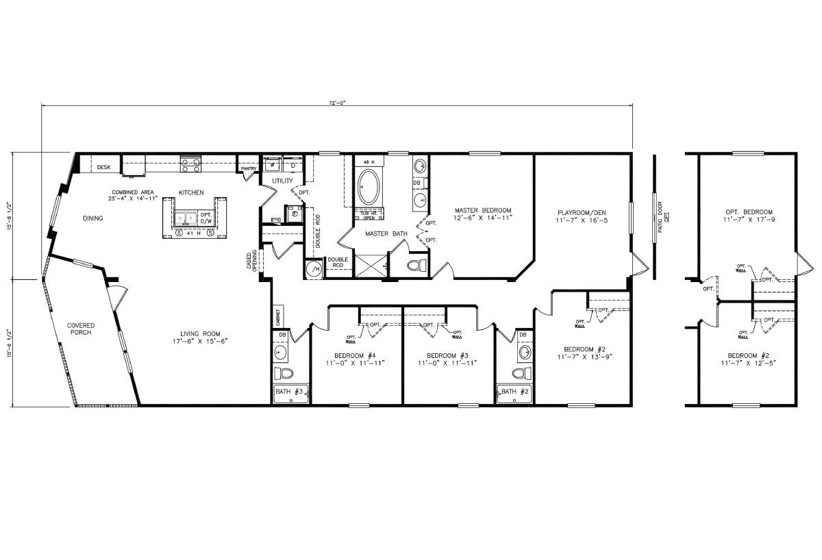 Heritage H-3276-43AP - Texas Built Mobile Homes