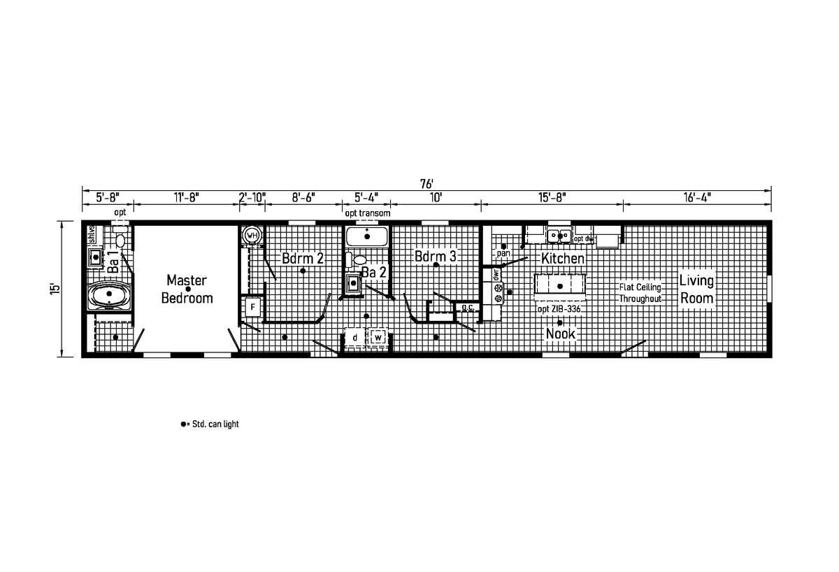 Westlake Single Section 16763G | Chance's Home World