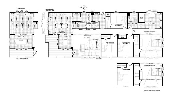 Floor Plan Detail - Columbia Discount Homes