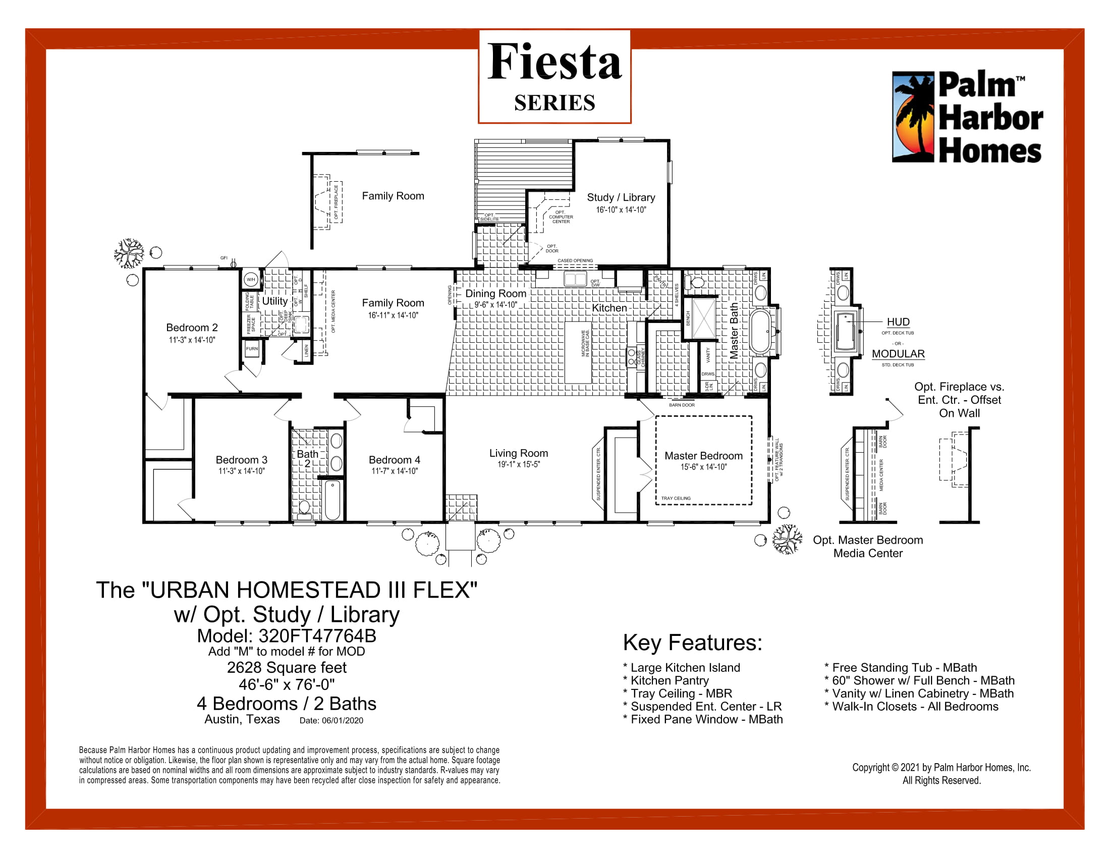 Fiesta The Urban Homestead III Flex 320FT47764B by Palm Harbor Homes ...