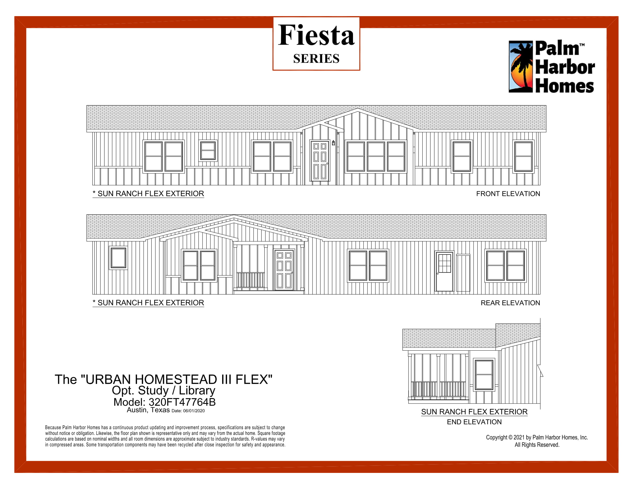 Fiesta The Urban Homestead III Flex 320FT47764B by Palm Harbor Homes ...