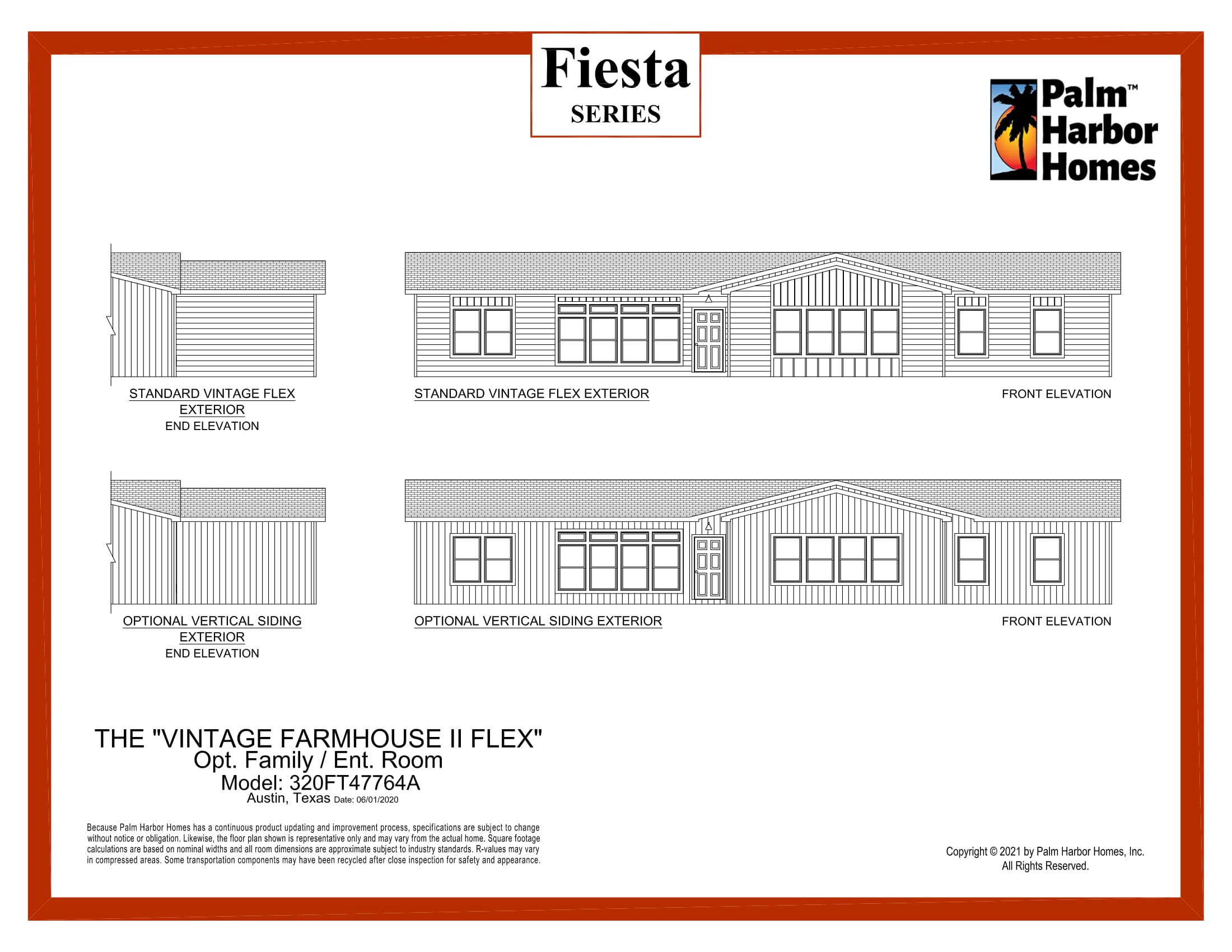 Fiesta The Vintage Farmhouse II Flex 320FT47764A from