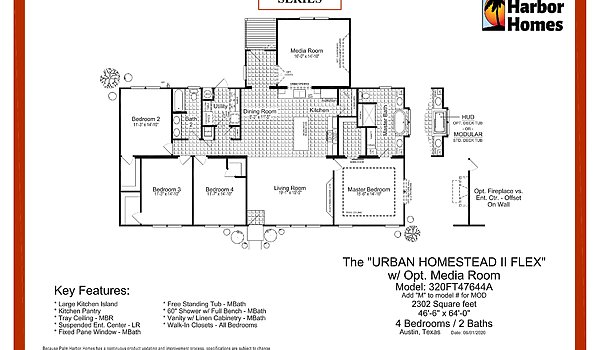 Fiesta The Urban Homestead II Flex 320FT47644A from Palm Harbor Village ...
