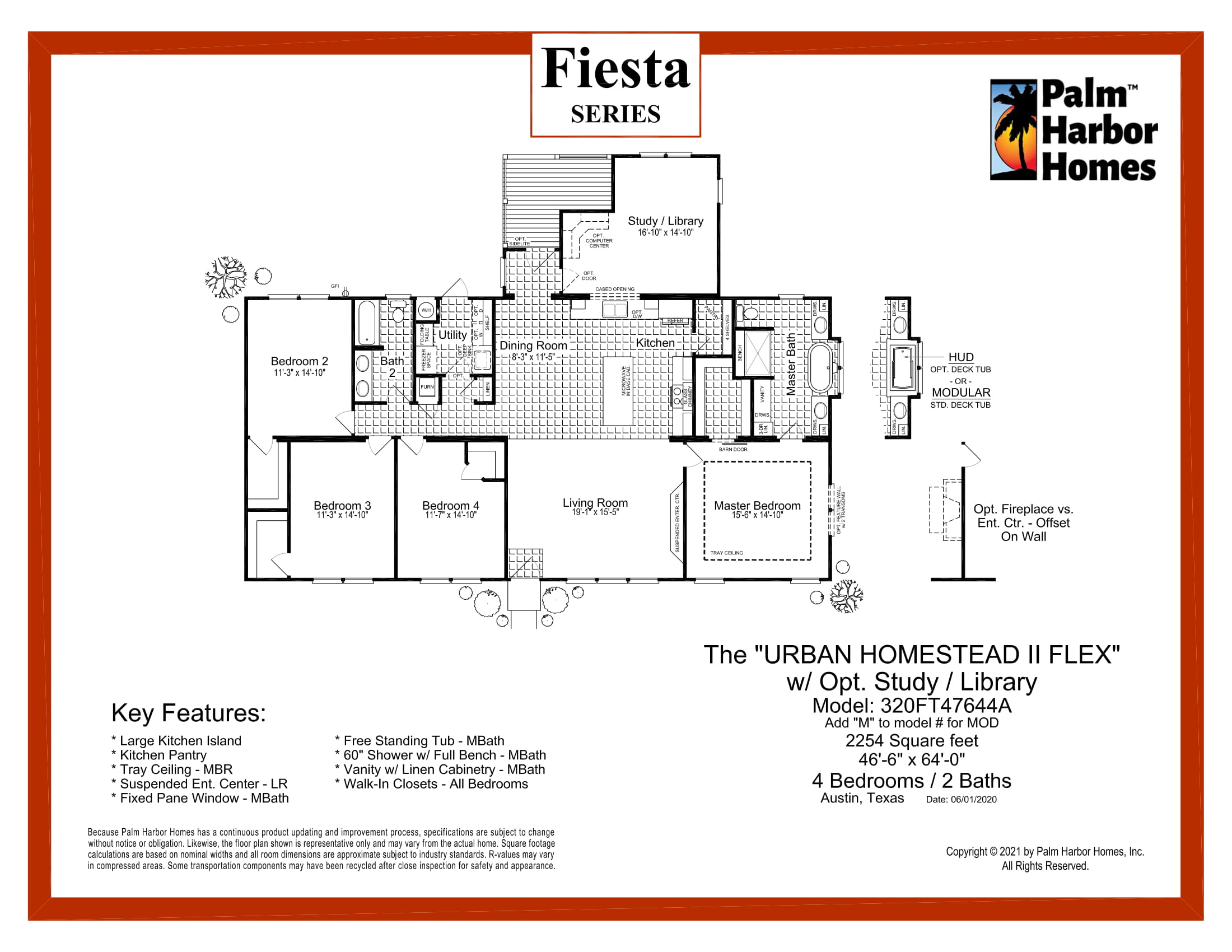 Fiesta / The Urban Homestead II Flex 320FT47644A by - ManufacturedHomes.com