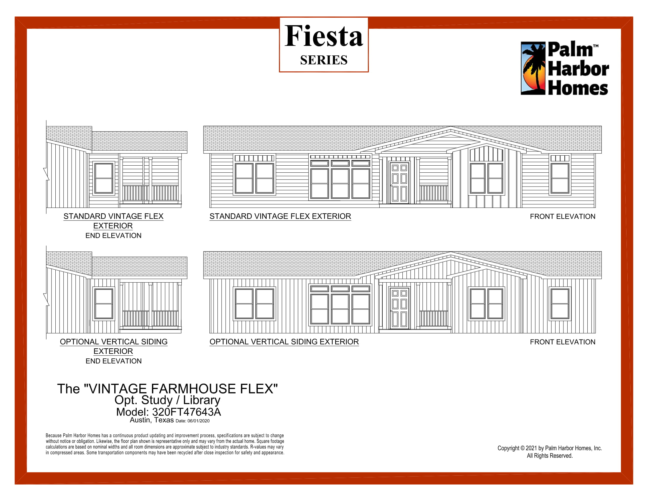 Fiesta The Vintage Farmhouse Flex 320FT47643A by Palm Harbor Homes ...