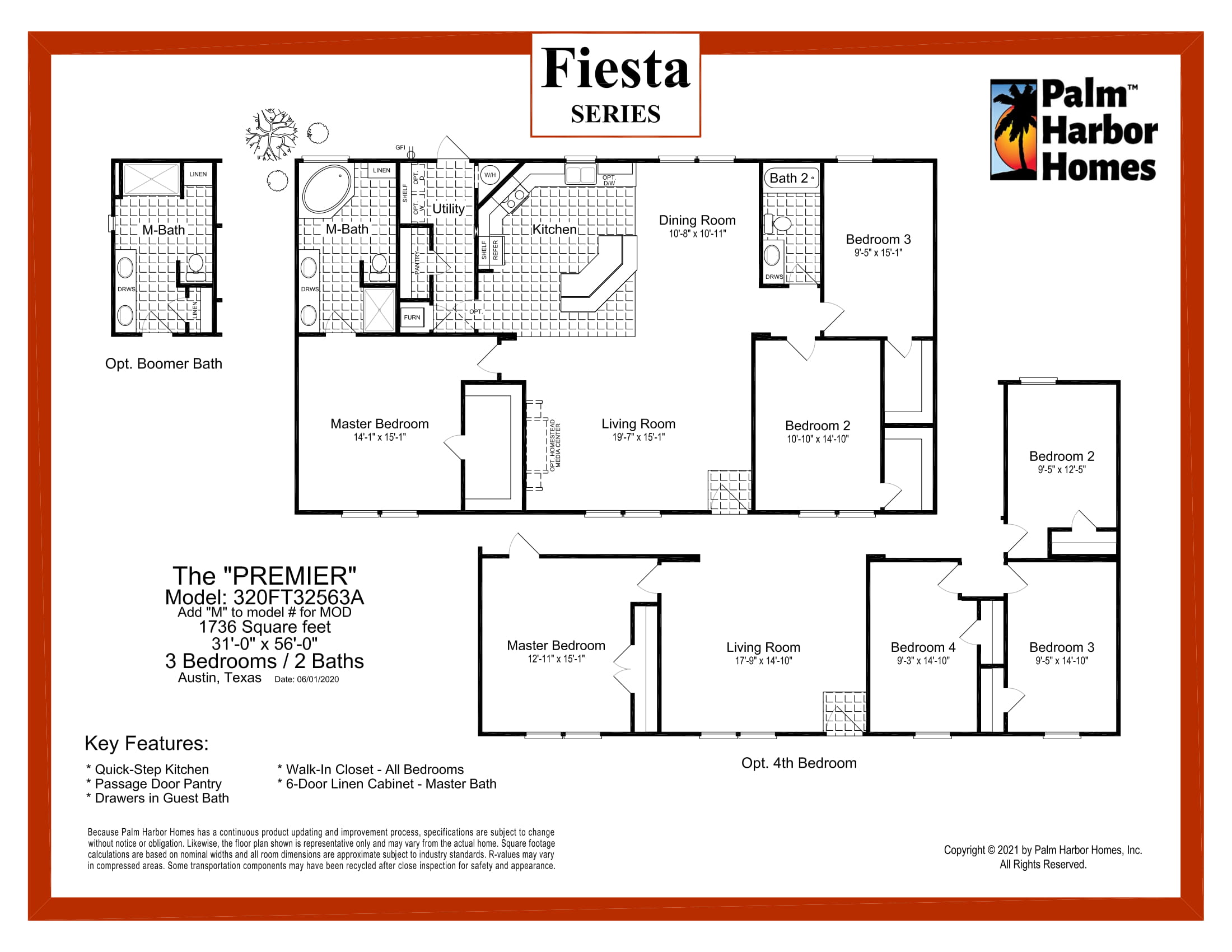 Fiesta The Premier 320FT32563A from Palm Harbor Village of Killeen