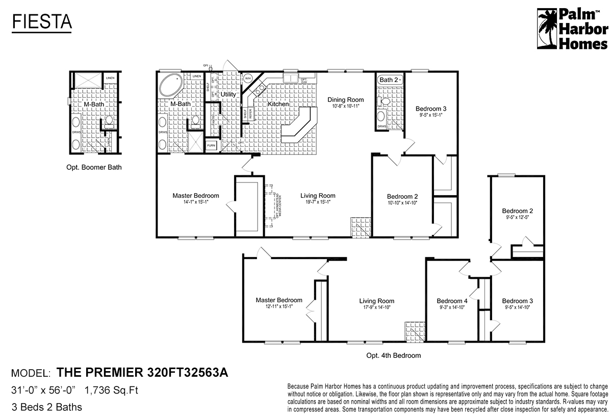 Fiesta The Premier 320FT32563A from Palm Harbor Village of San Antonio