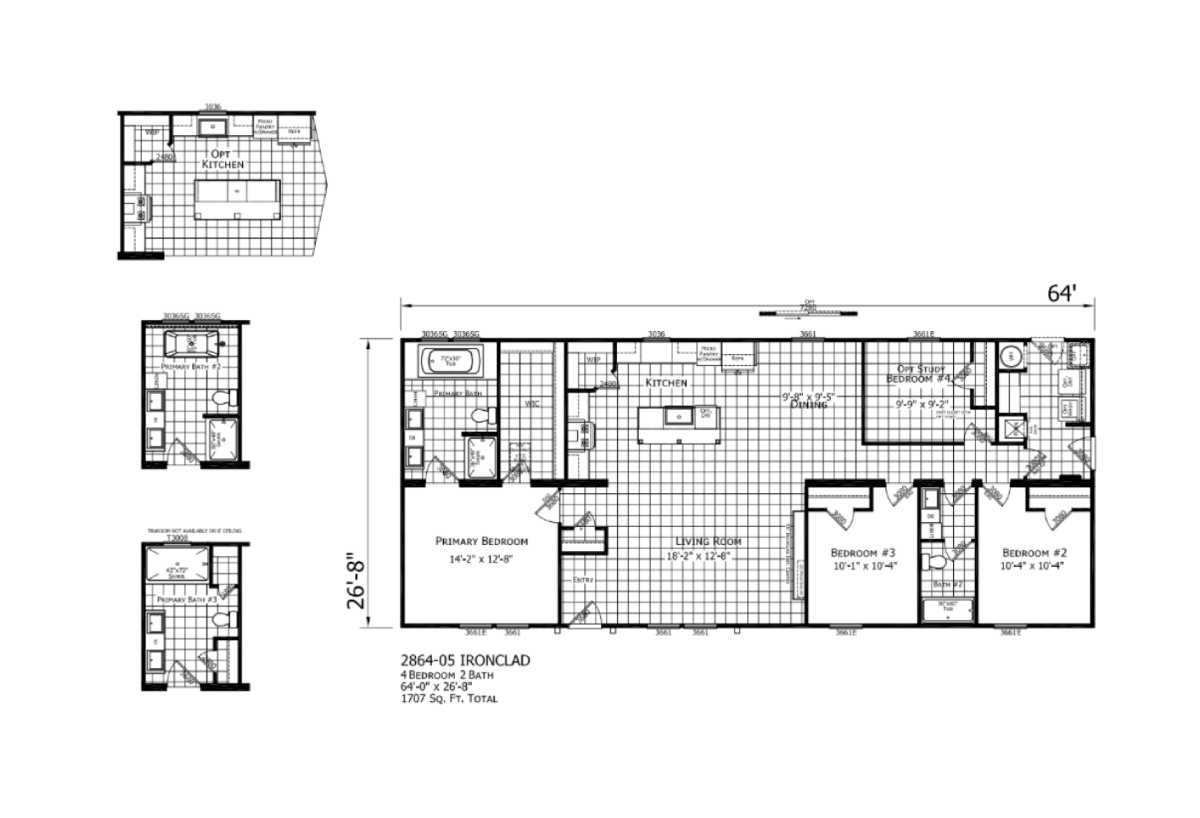 Ironclad 2864-05 by Champion Homes - Modulars Only