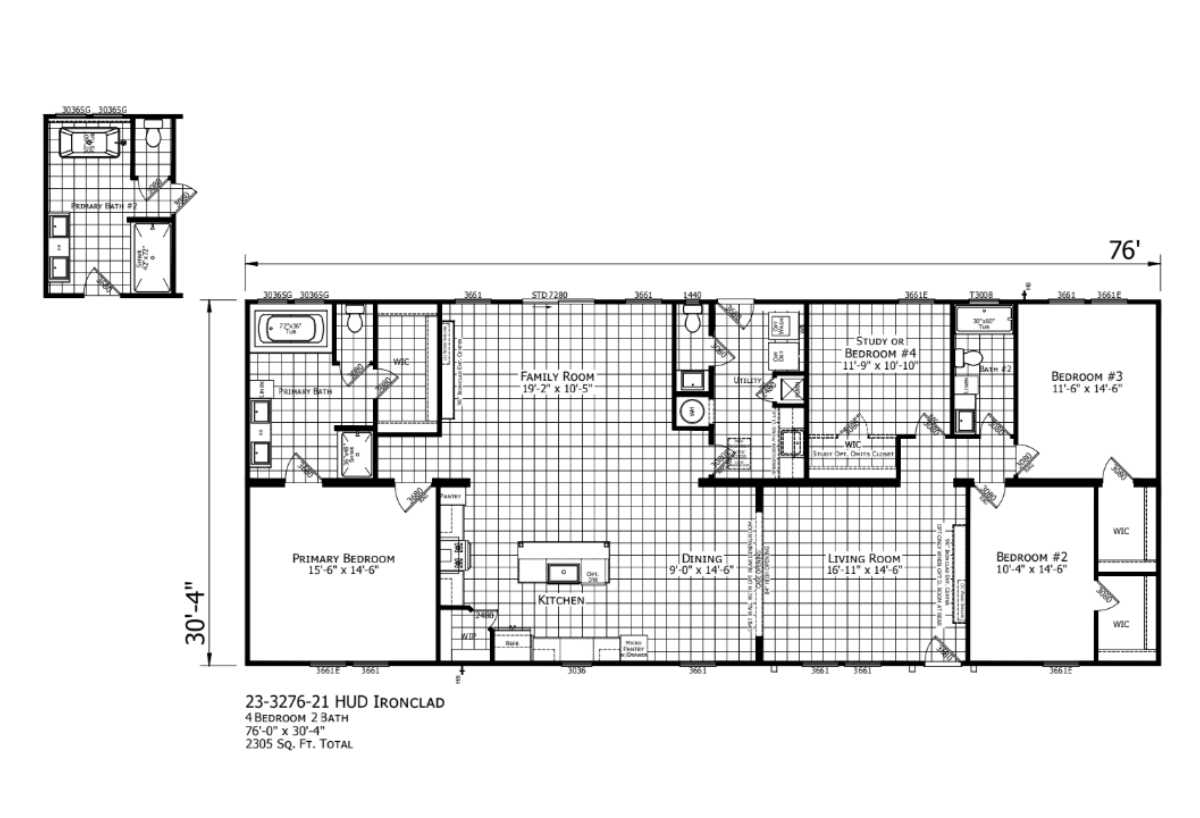 Ironclad / 3276-21 by Brady Homes - ManufacturedHomes.com