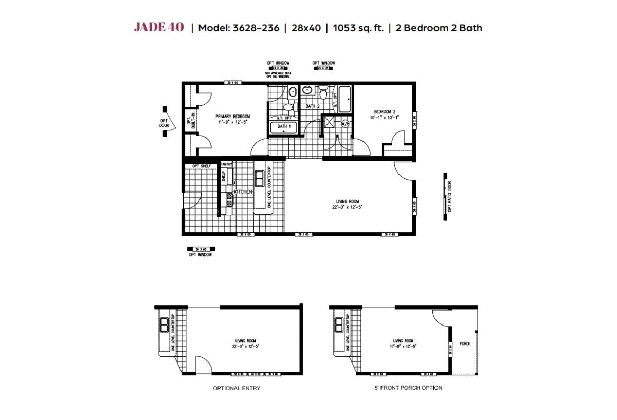 GEM Series Jade 40 3628-236 by Clayton Lewistown - Showcase Homes