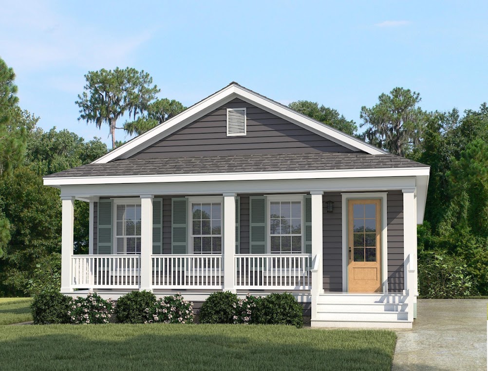 Prefab Cottage Series / Tidewater 8020-58-2-30 by Express Manufactured ...