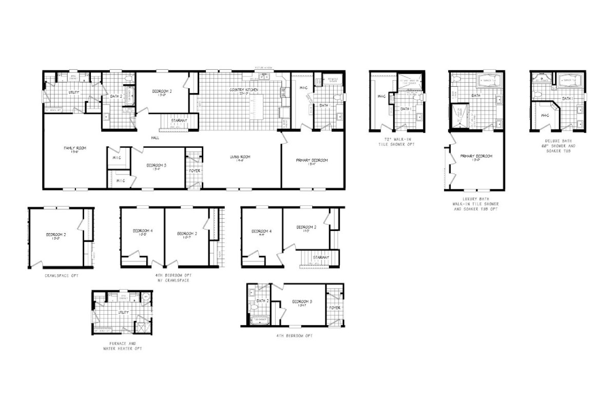 Legend MOD 17-1 Mod 54LGD32763AM from River Bluff Custom Homes