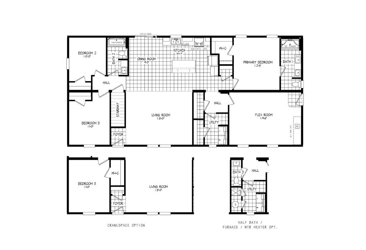 Landmark 50th Anniversary Mod 54LDK32643AM from River Bluff Custom Homes