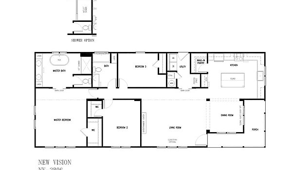 New Vision The Charleston by New Vision Manufacturing - Texas Home Outlet