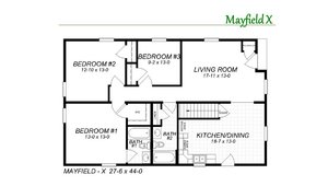 Ranch / The Mayfield X by - ManufacturedHomes.com