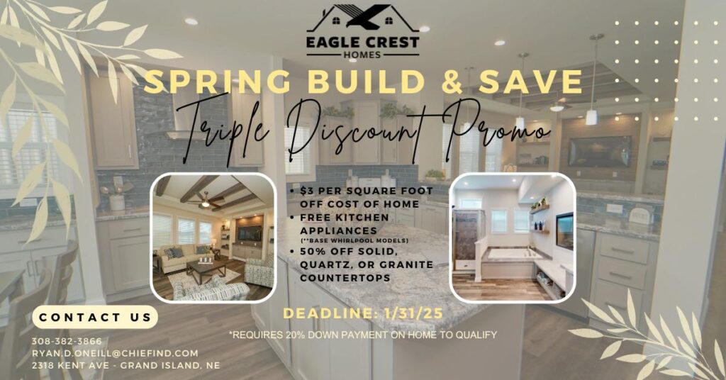 Manufactured Homes - Nebraska Modular Homes | Eagle Crest Homes